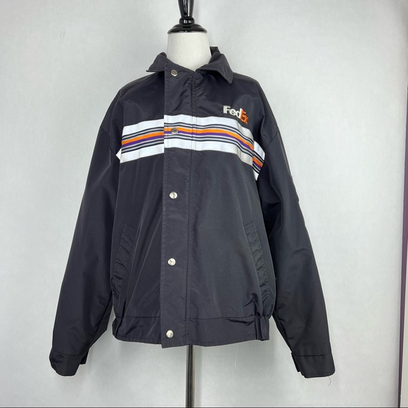 FedEx | Jackets & Coats | Fedex Stan Herman Reflective Uniform Long ...